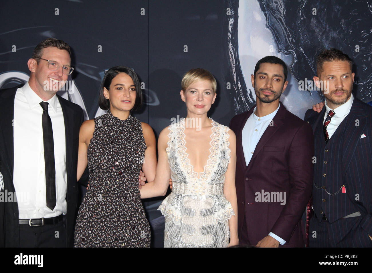 Ruben Fleischer, Jenny Slate, Michelle Williams,Riz Ahmed, Tom Hardy 10/01/2018 The World ...
