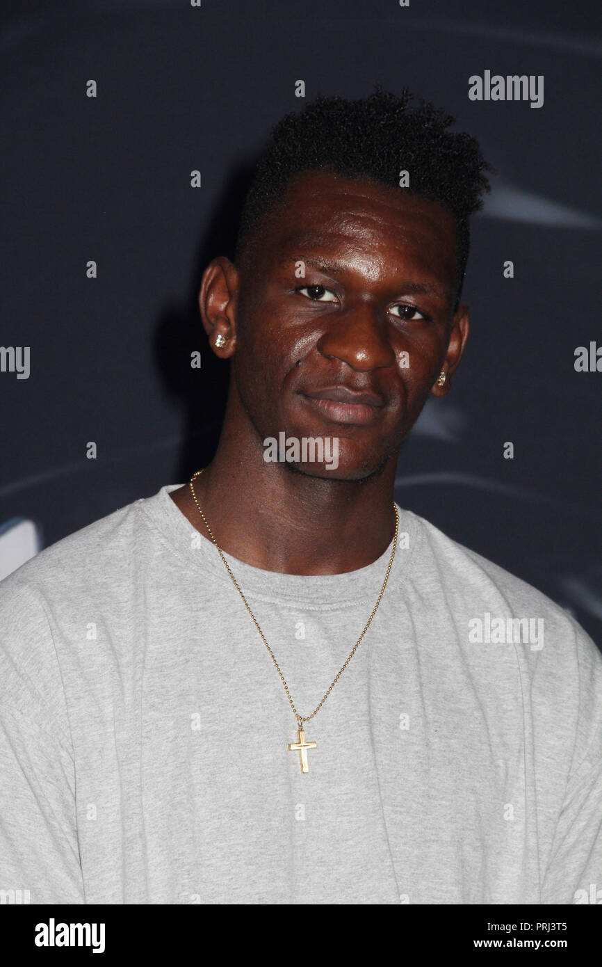 Isaac Bonga 10/01/2018 The World Premiere of "Venom" held at Regency ...