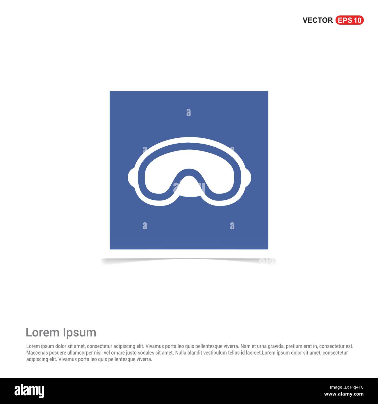 Swimming goggle silhouette hi-res stock photography and images - Alamy