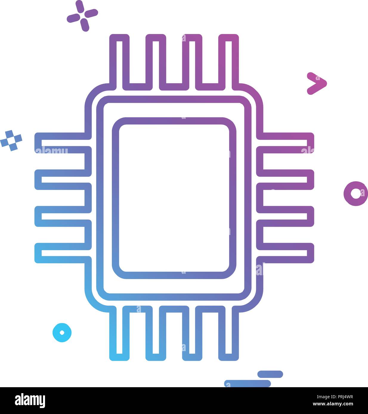 IC icon design vector Stock Vector Image & Art - Alamy