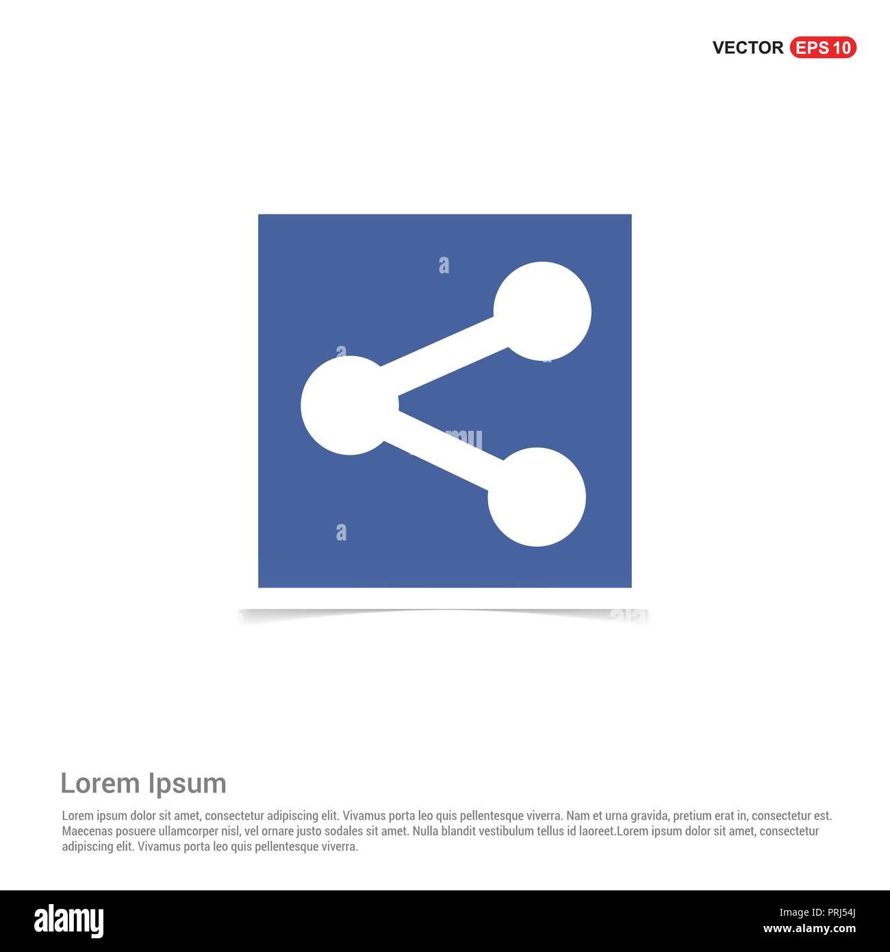 Network icon - Blue photo Frame Stock Vector Image & Art - Alamy