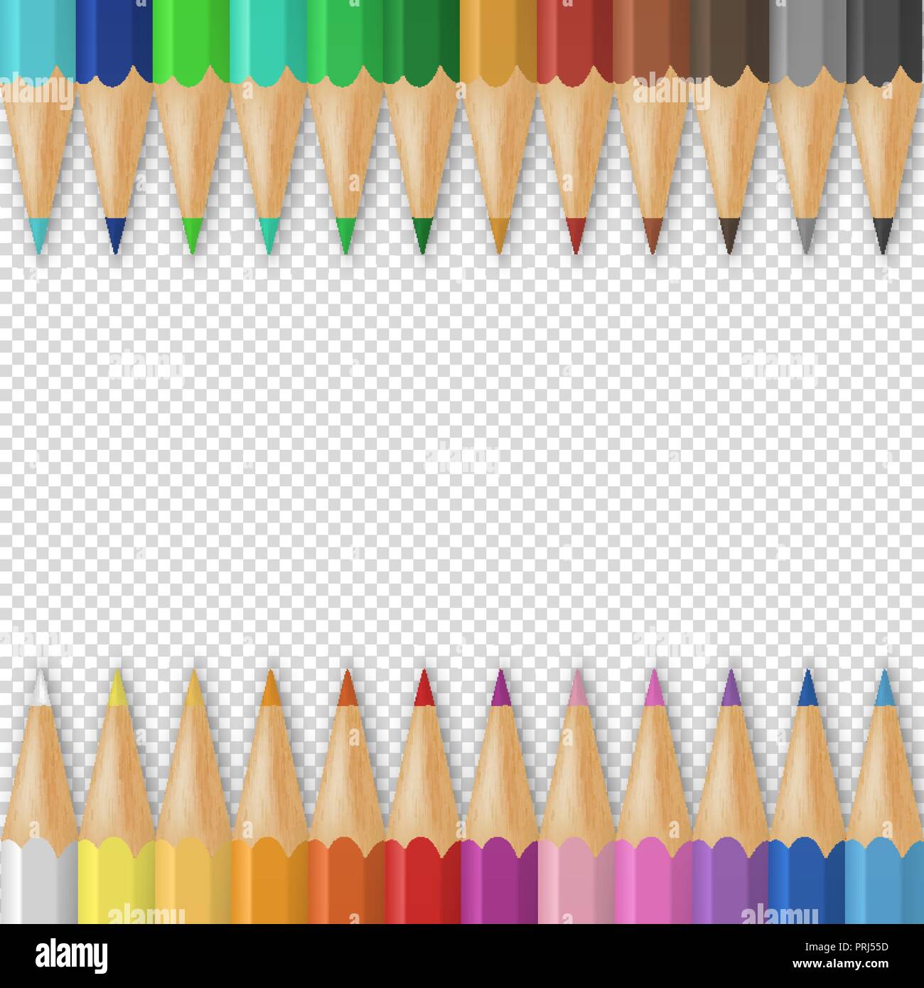 crayons background template