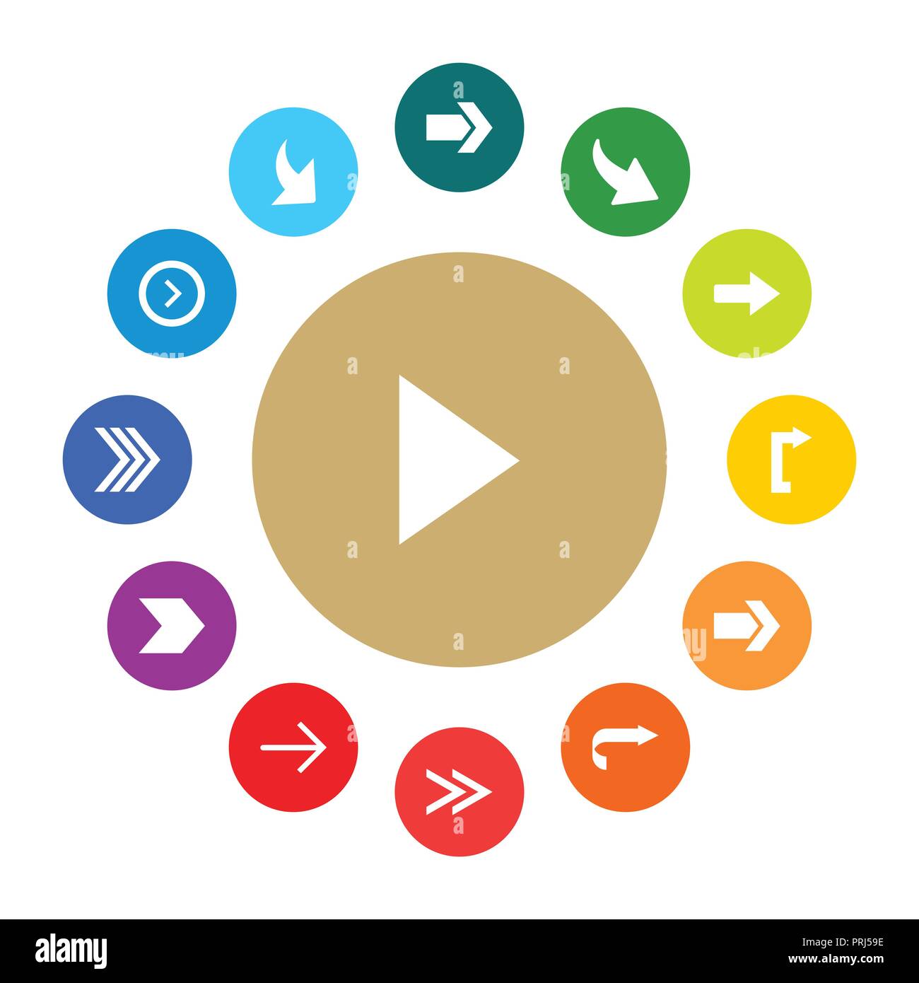 User Interface Buttons Design Set Vector Stock Vector Image And Art Alamy
