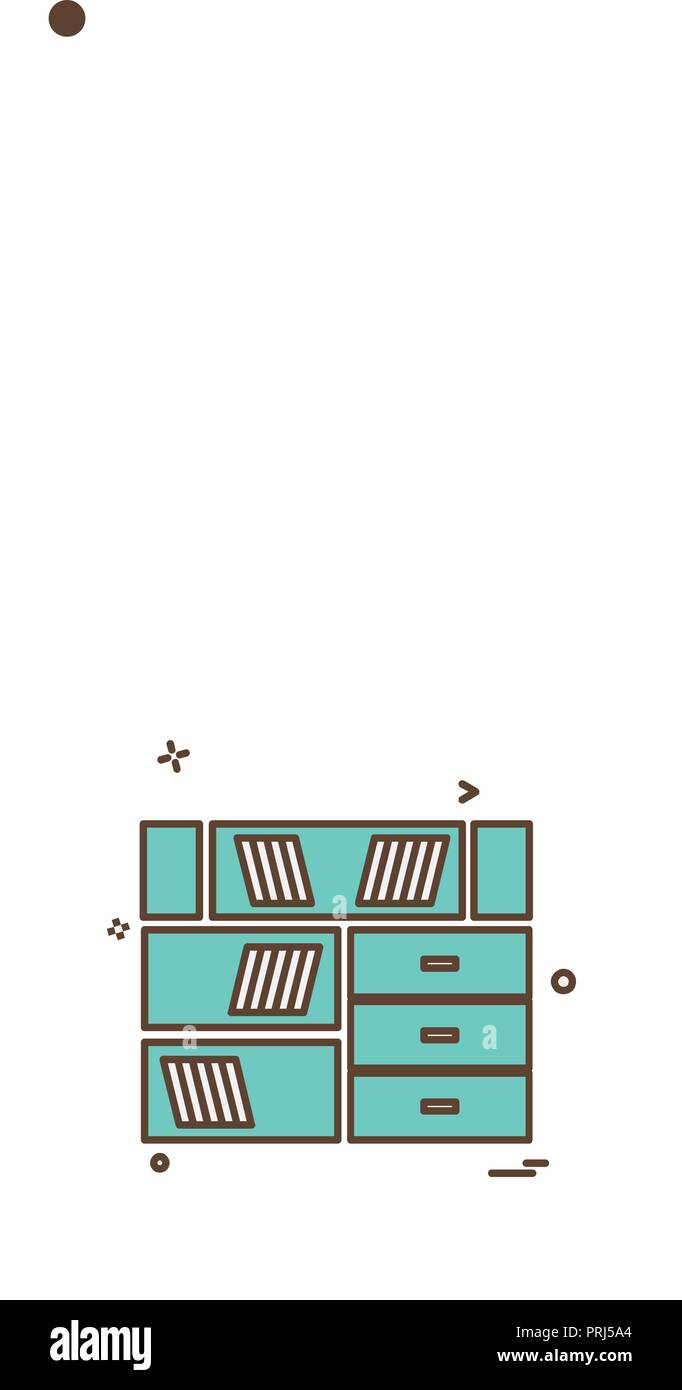 Table icon design vector Stock Vector Image & Art - Alamy