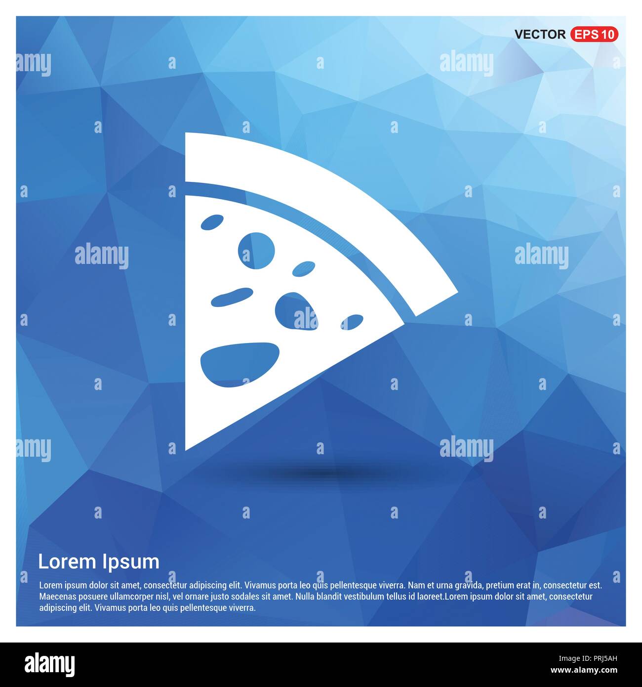 Pizza fast food salami pictogram Stock Vector Images - Alamy