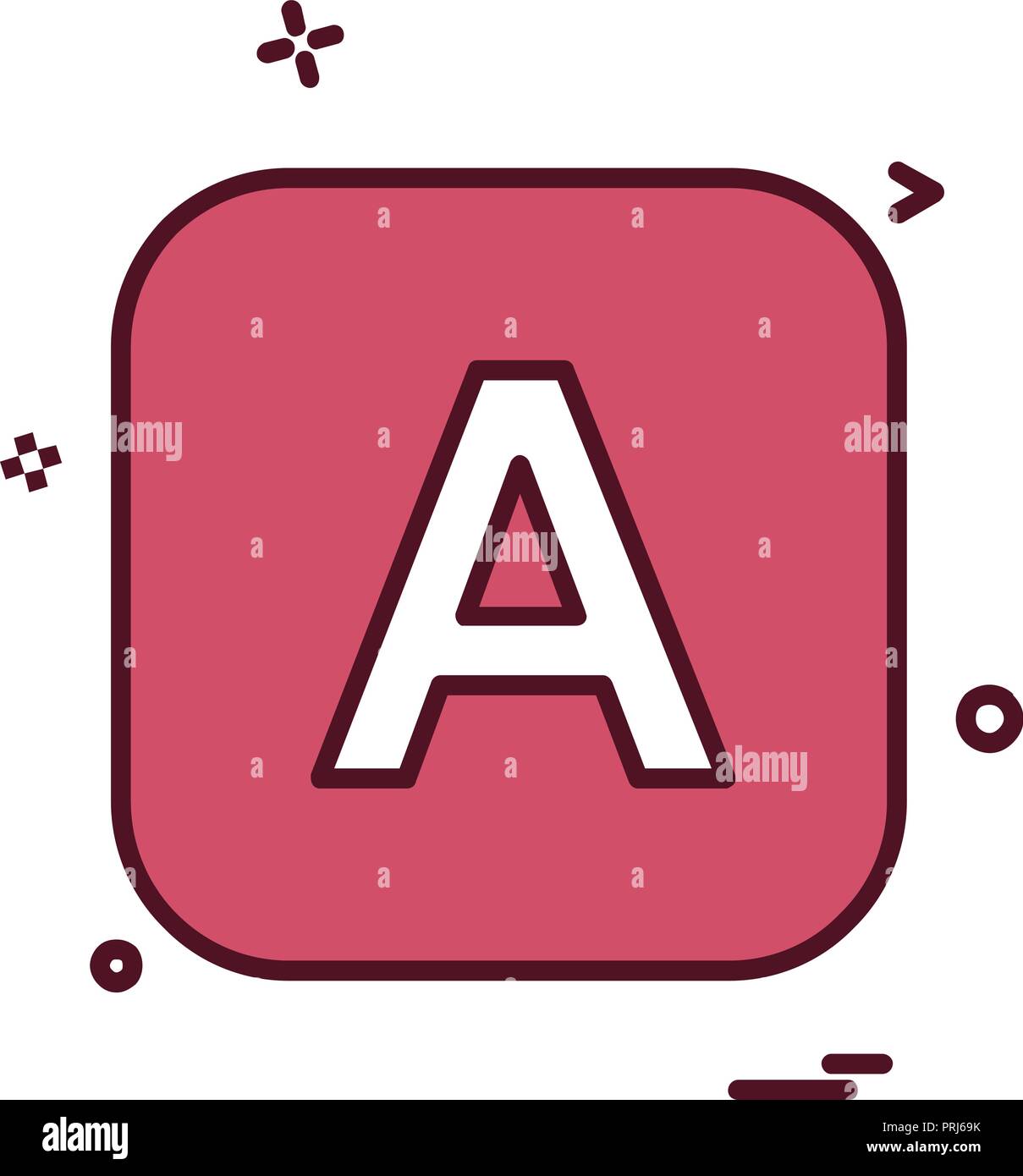English Alphabets icon design vector Stock Vector Image & Art - Alamy