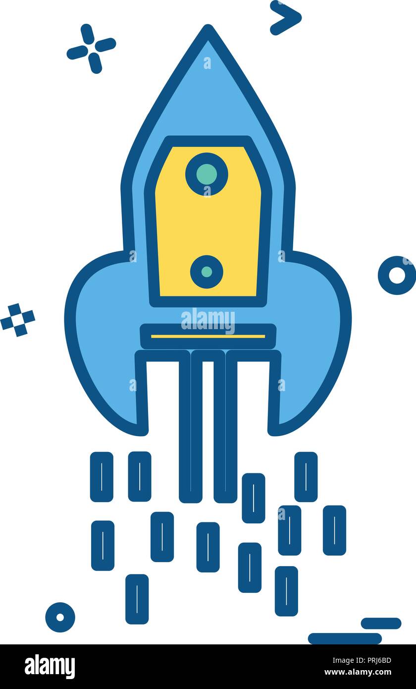 Rocket icon design vector Stock Vector Image & Art - Alamy