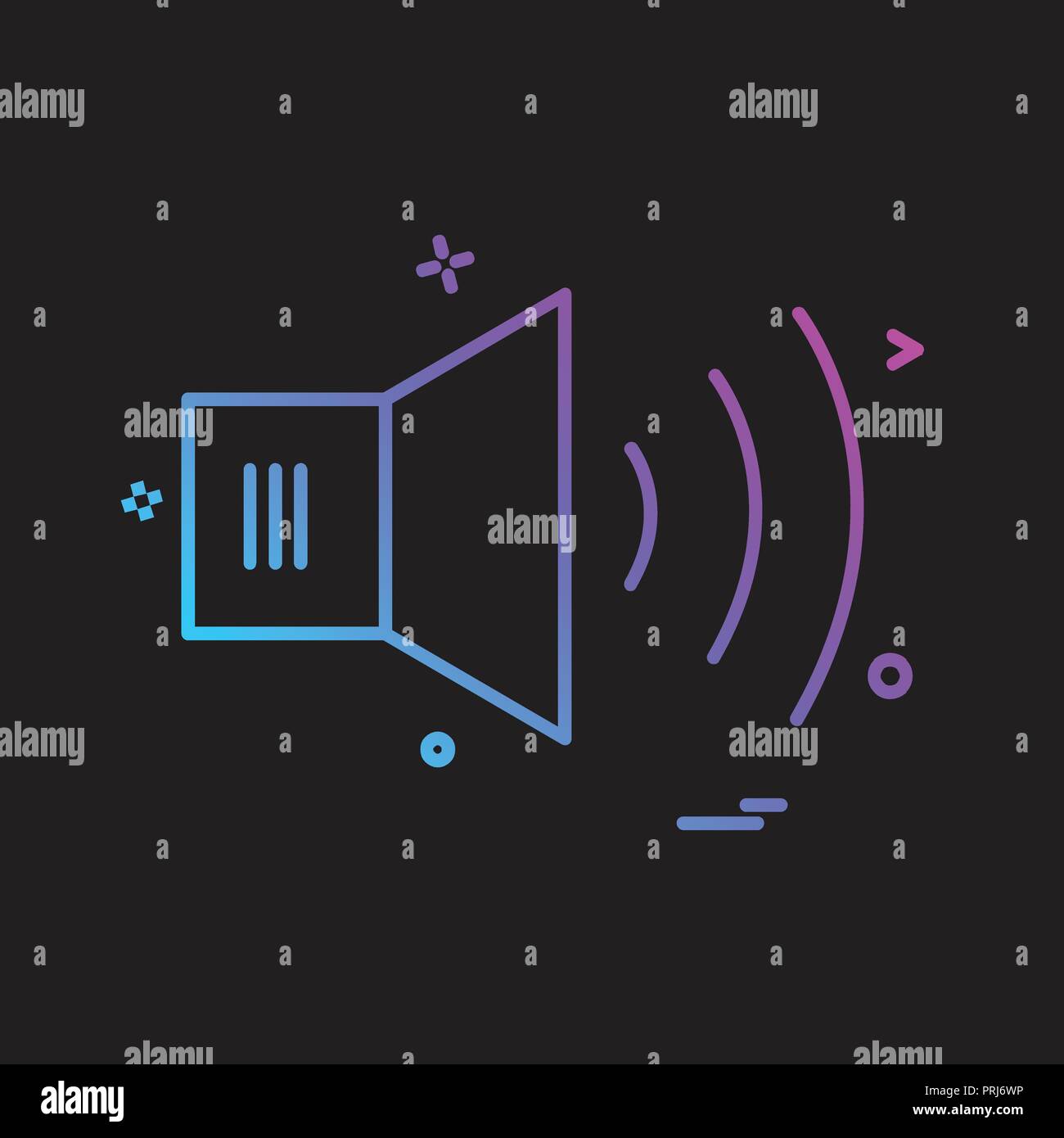 Volume icon design vector Stock Vector Image & Art - Alamy