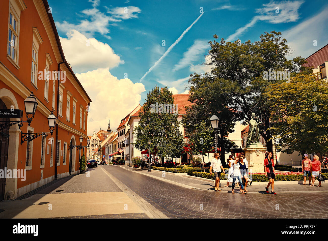 Historic Fortuna street with St. George Residence Hotel and a view on ...
