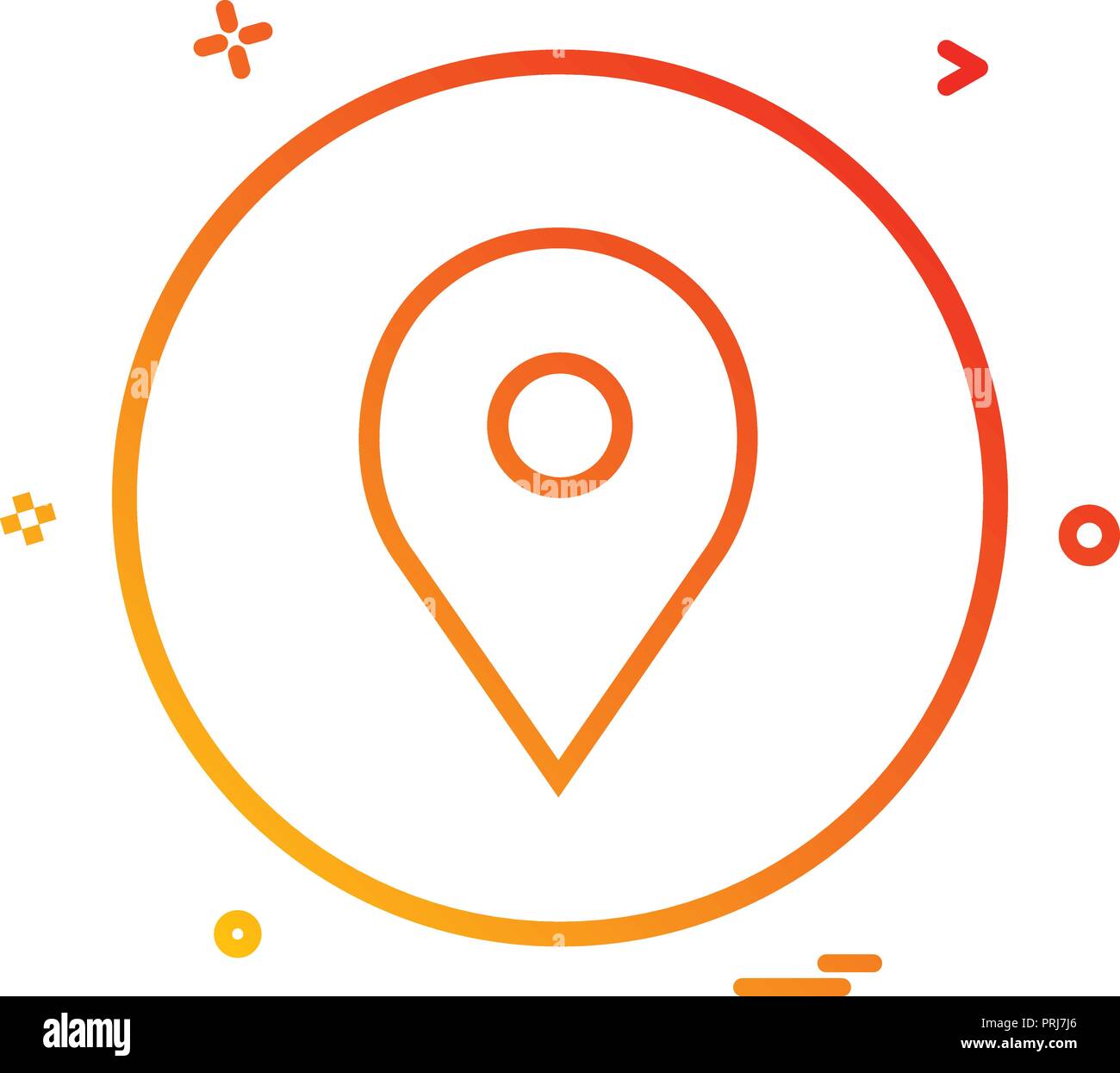 location basic icon vector design Stock Vector Image & Art - Alamy