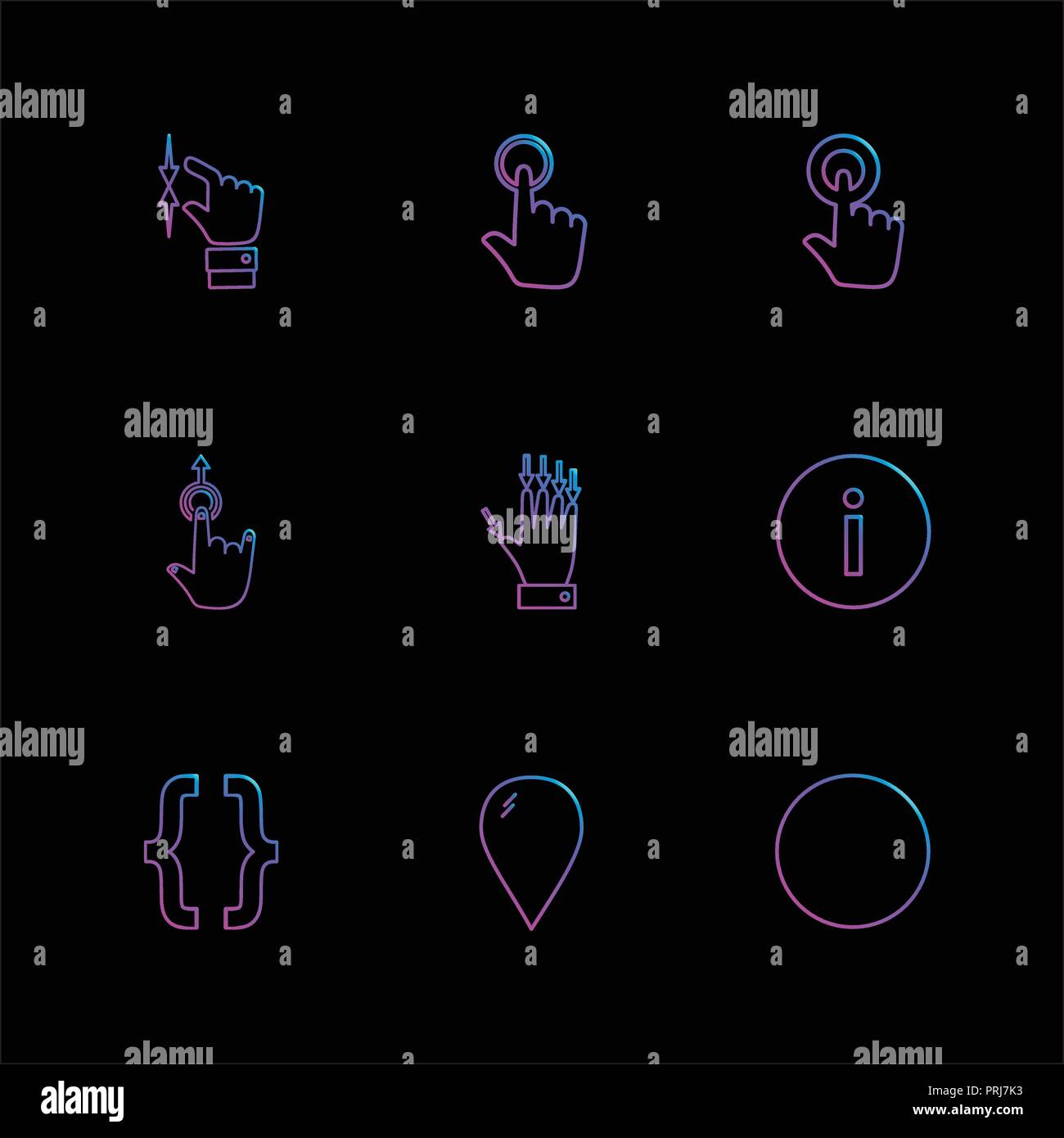 hands , pointer , arrows , directions , signs , ui , user interface ...