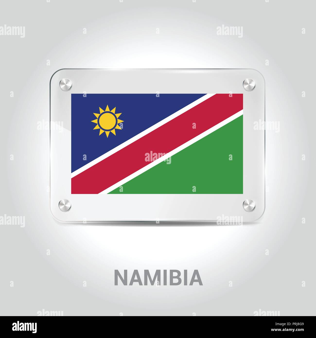 Namibia flags design vector Stock Vector Image & Art - Alamy