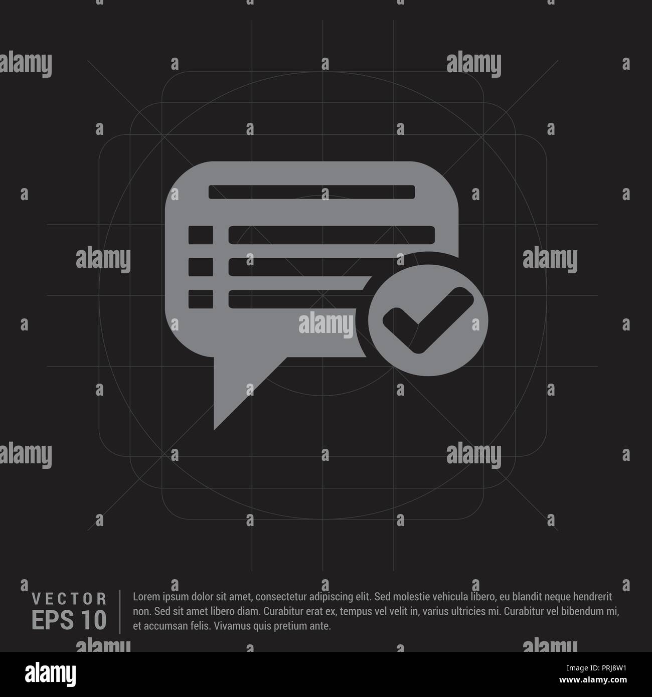 Check chatting logo hi-res stock photography and images - Alamy