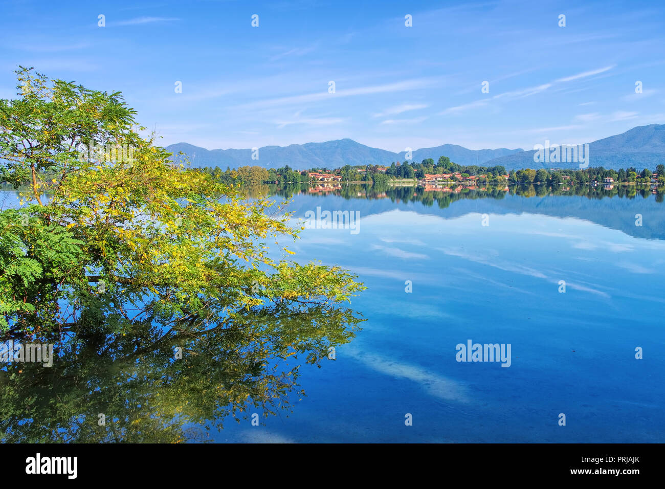 Lago di monate hi-res stock photography and images - Alamy