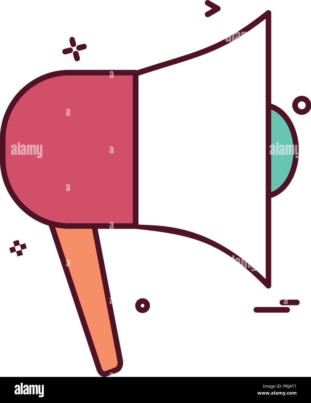 speaker sound media voice icon vector design Stock Vector Image & Art ...