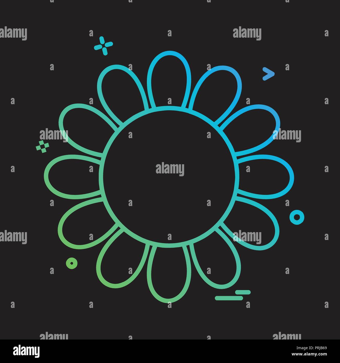 Flower icon design vector Stock Vector Image & Art - Alamy