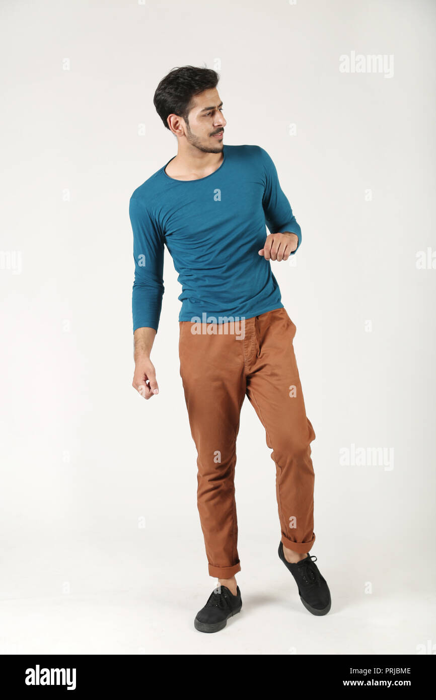 portrait of a handsome boy .Isolated on white background Stock Photo ...