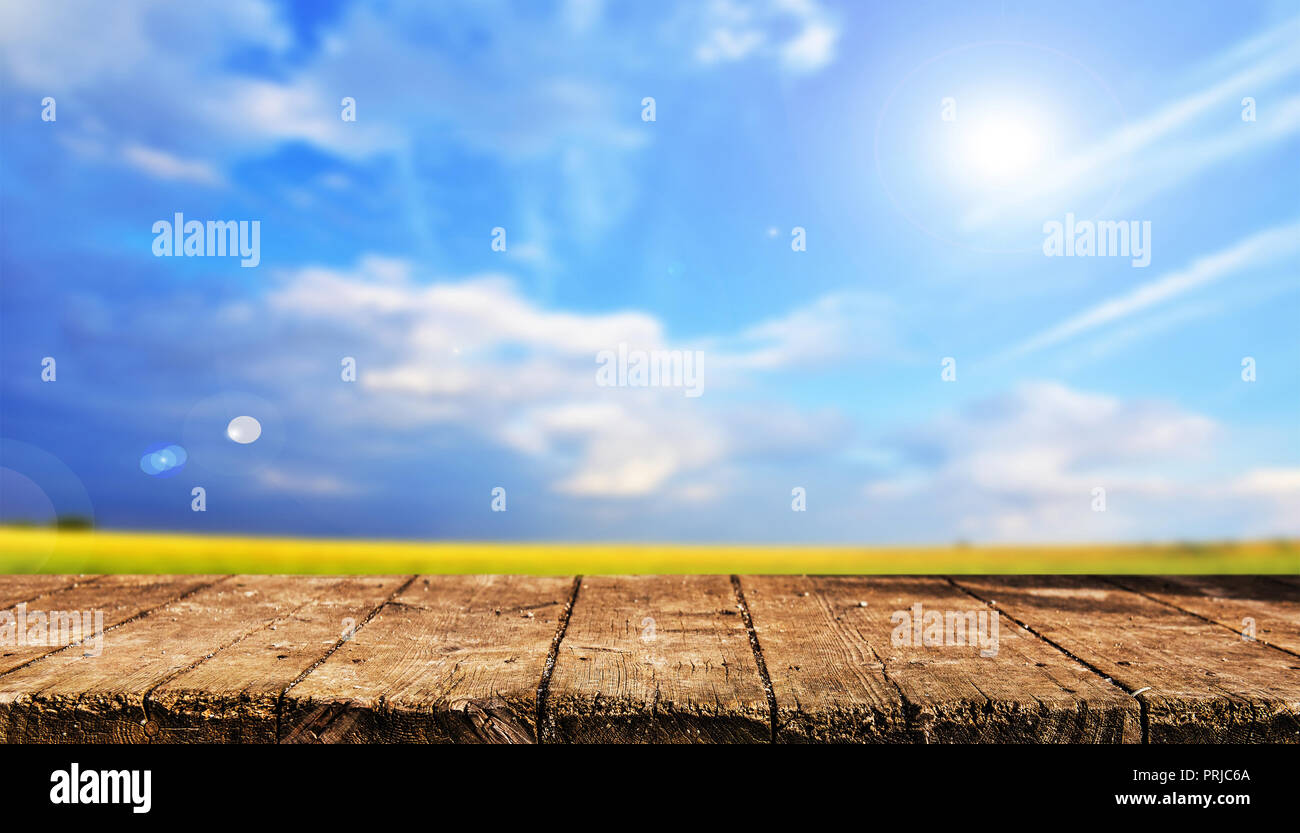 Empty table background Stock Photo - Alamy