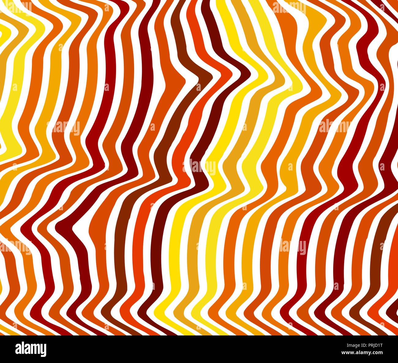 Red wave pattern background. abstract graphic vector. Summer color line ...