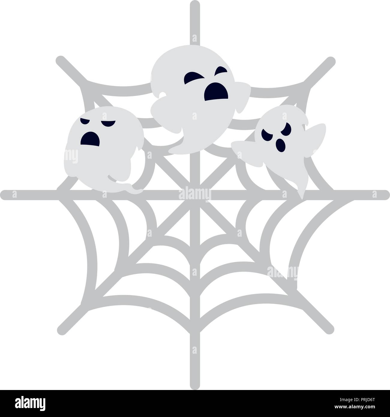 Floating spider web Stock Vector Images - Alamy