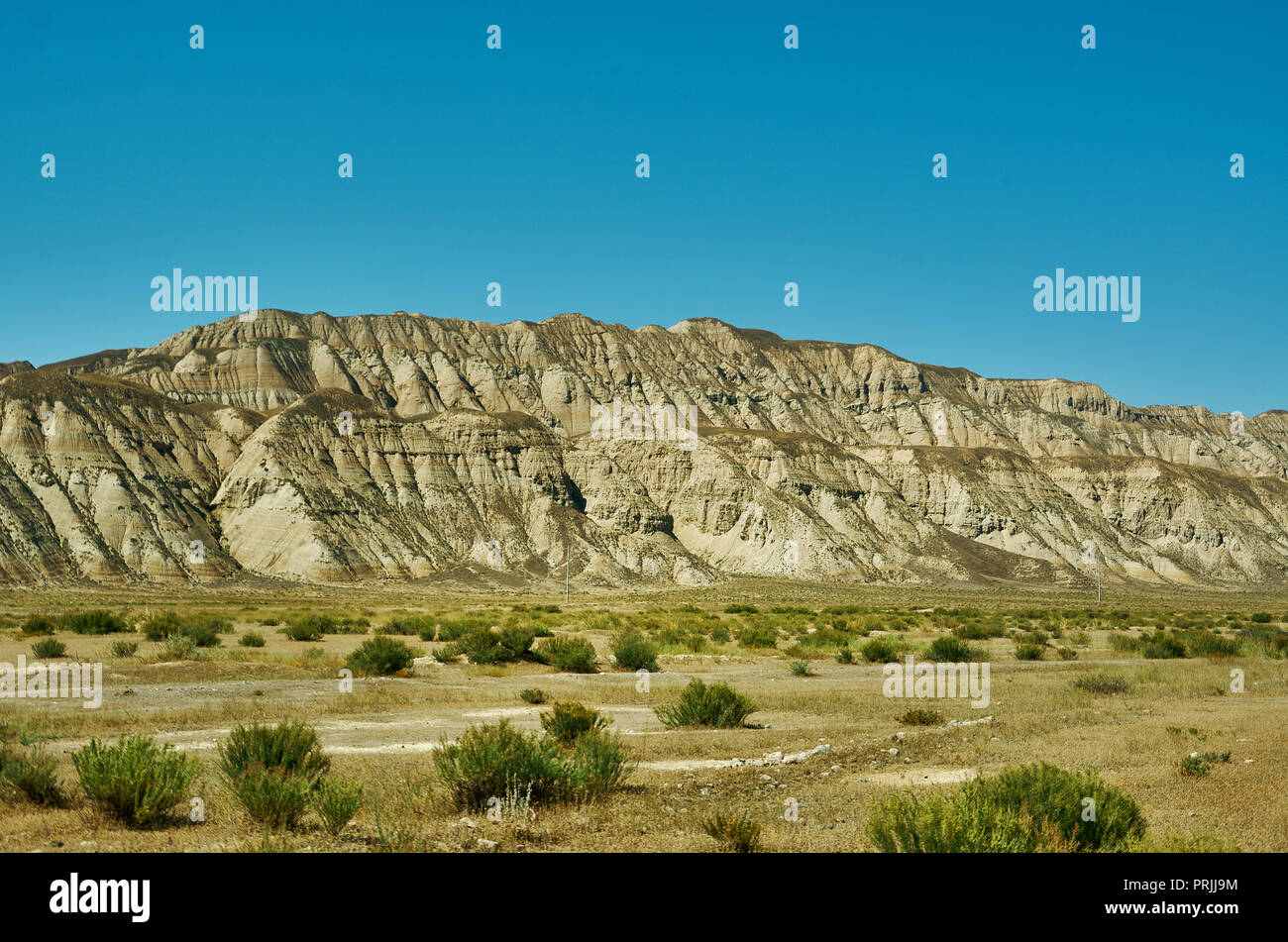 Naryn river valley, Naryn Region, Tian Shan mountains in Kyrgyzstan ...
