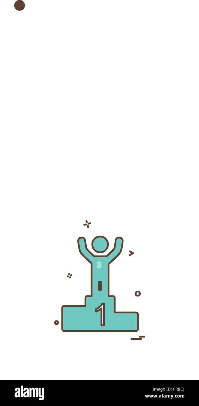 Positions icon design vector Stock Vector Image & Art - Alamy