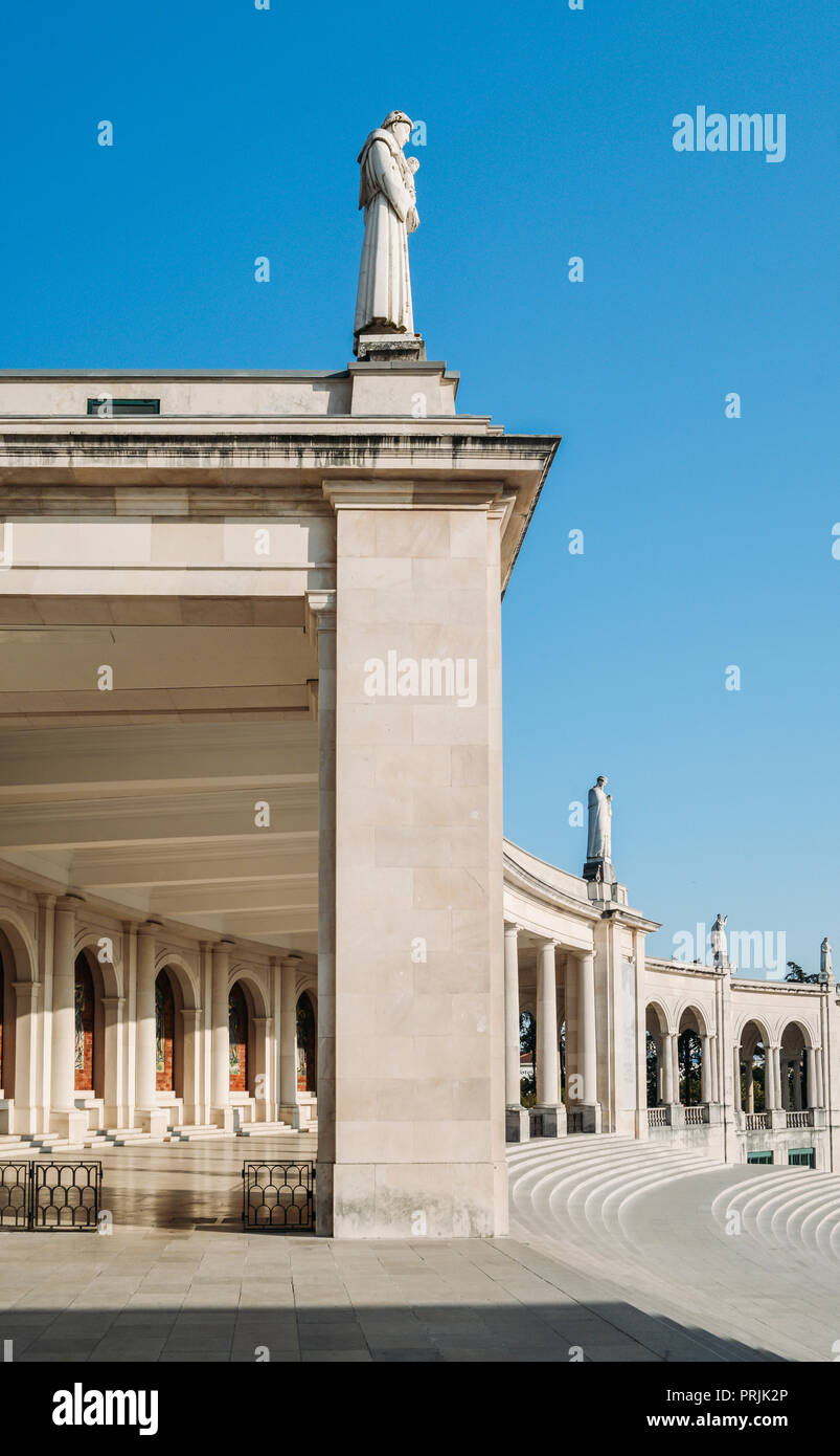Fatima, Portugal - Sept 27, 2018: Sanctuary of Fatima, Portugal ...