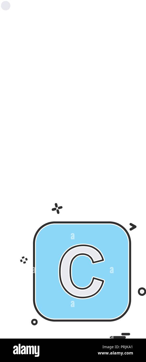 English Alphabets icon design vector Stock Vector Image & Art - Alamy