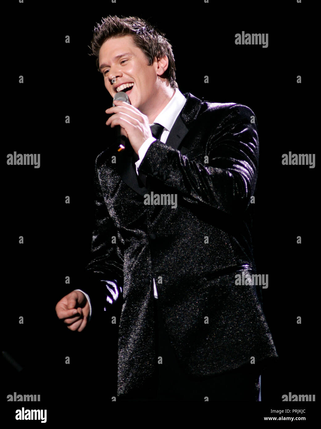 David Miller with Il Divo performs in concert at the Mizner Park ...