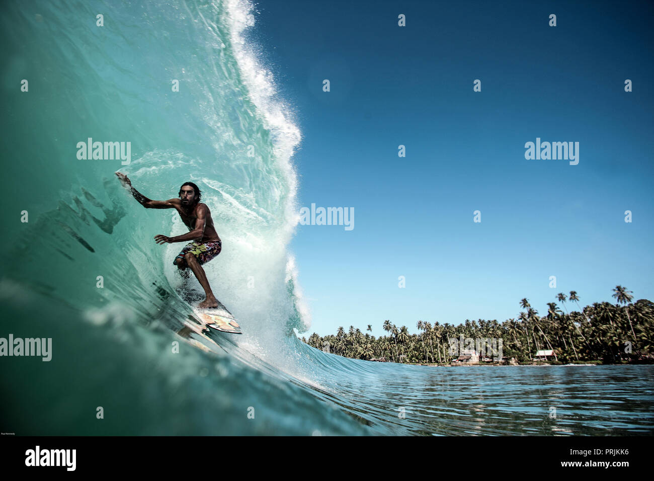 Wave surf nias indonesia hi-res stock photography and images - Alamy