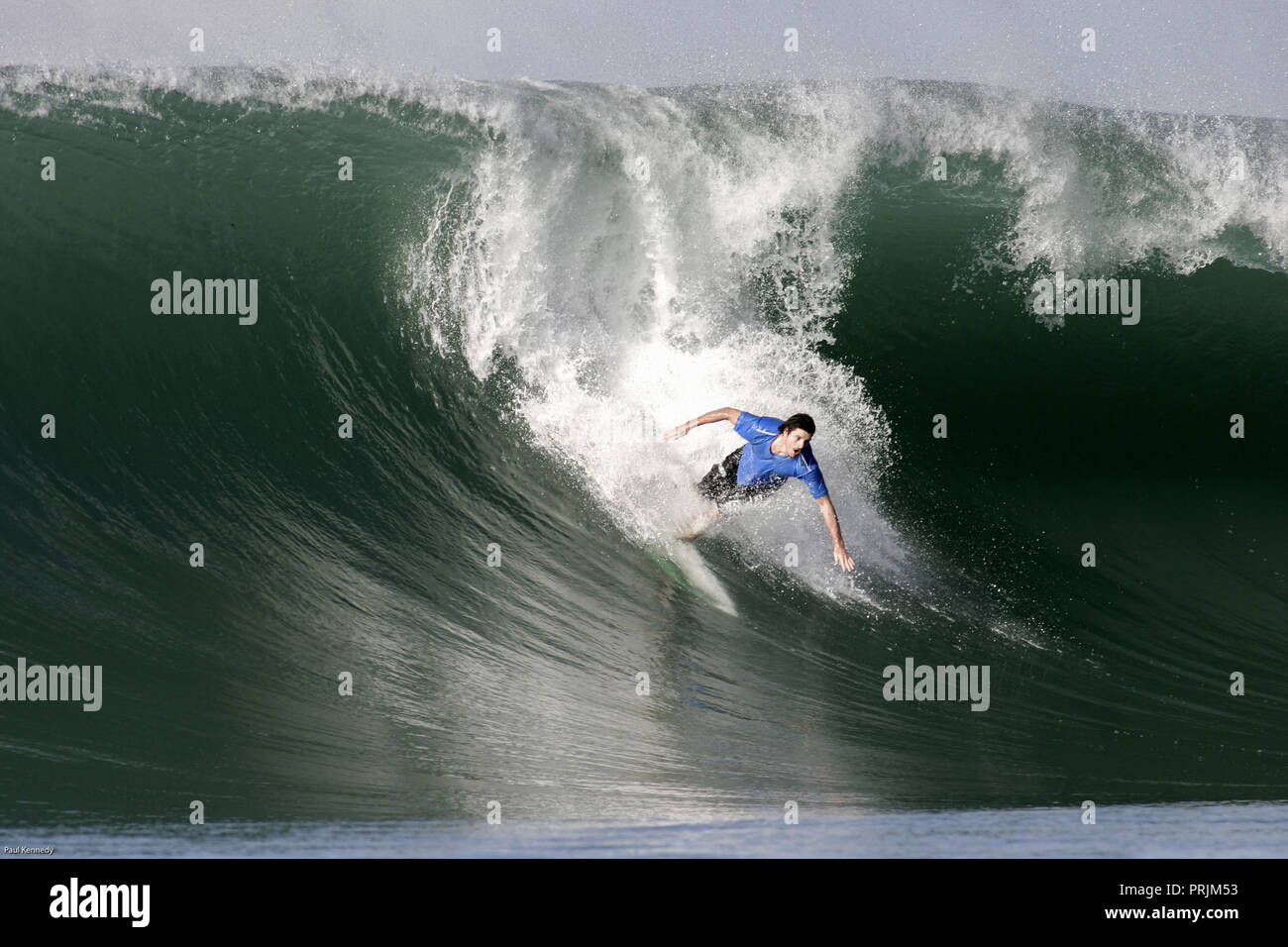Surfer wiping out hi-res stock photography and images - Alamy