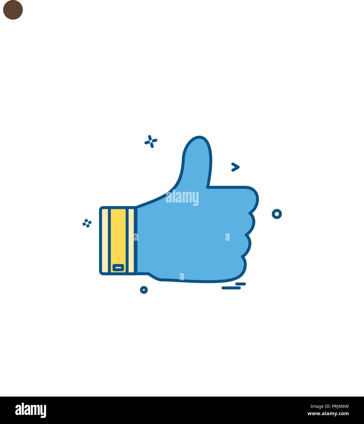 Like icon design vector Stock Vector Image & Art - Alamy