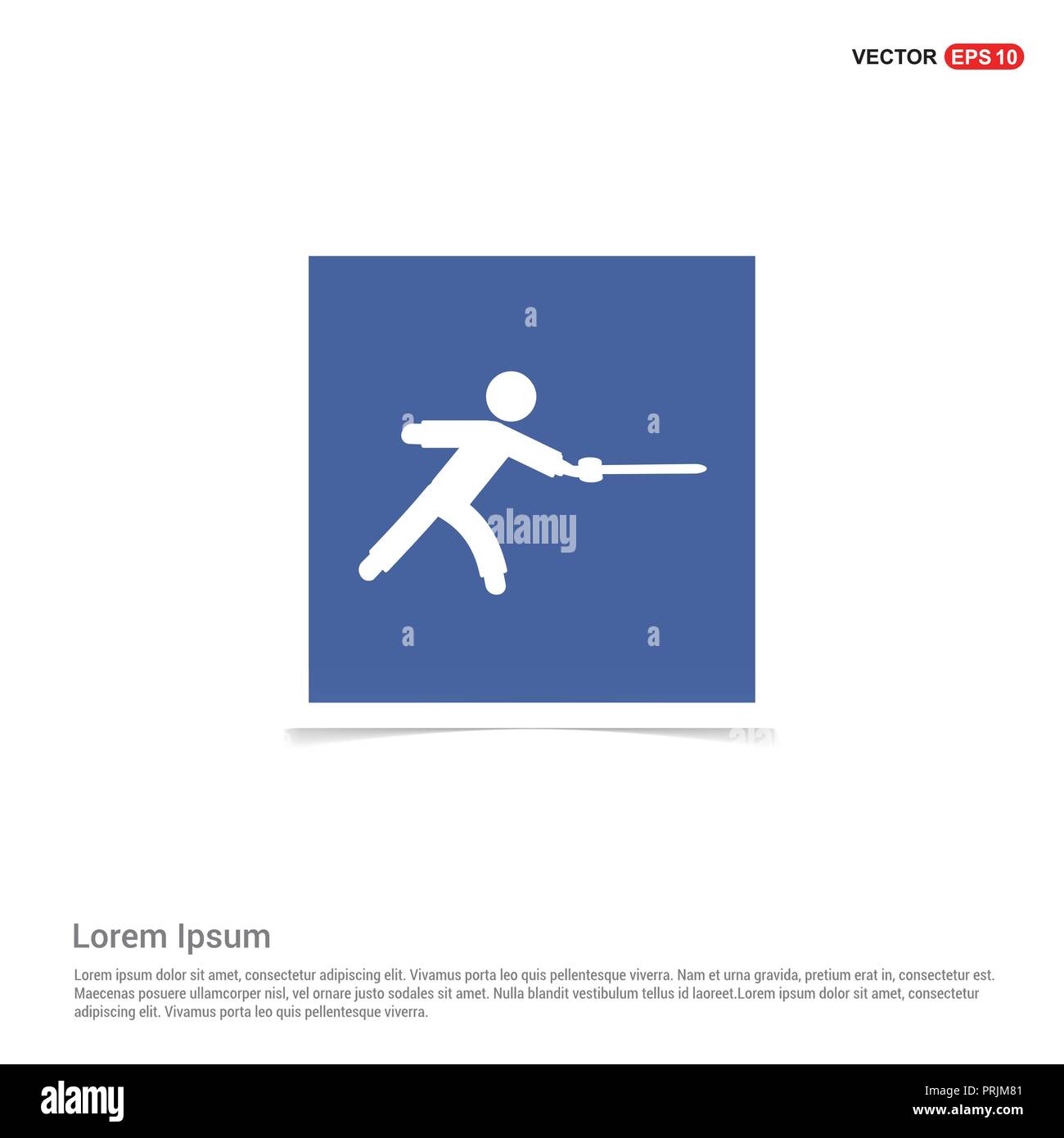 Swordman icon hi-res stock photography and images - Alamy