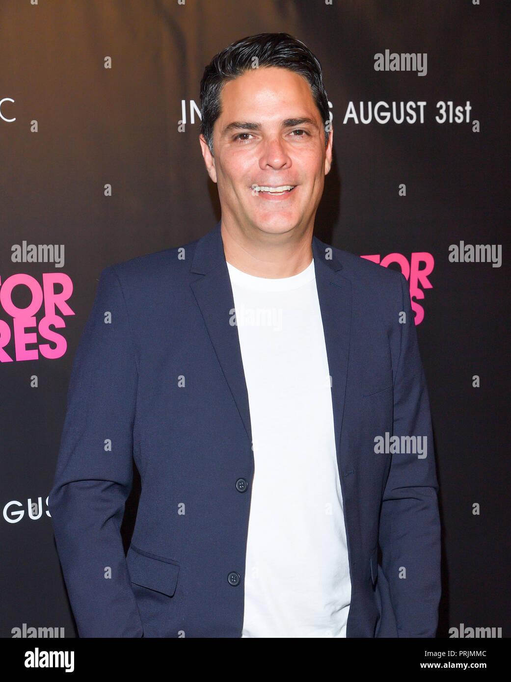 New York, NY - August 29, 2018: Tony Morales attends An Actor Prepares ...