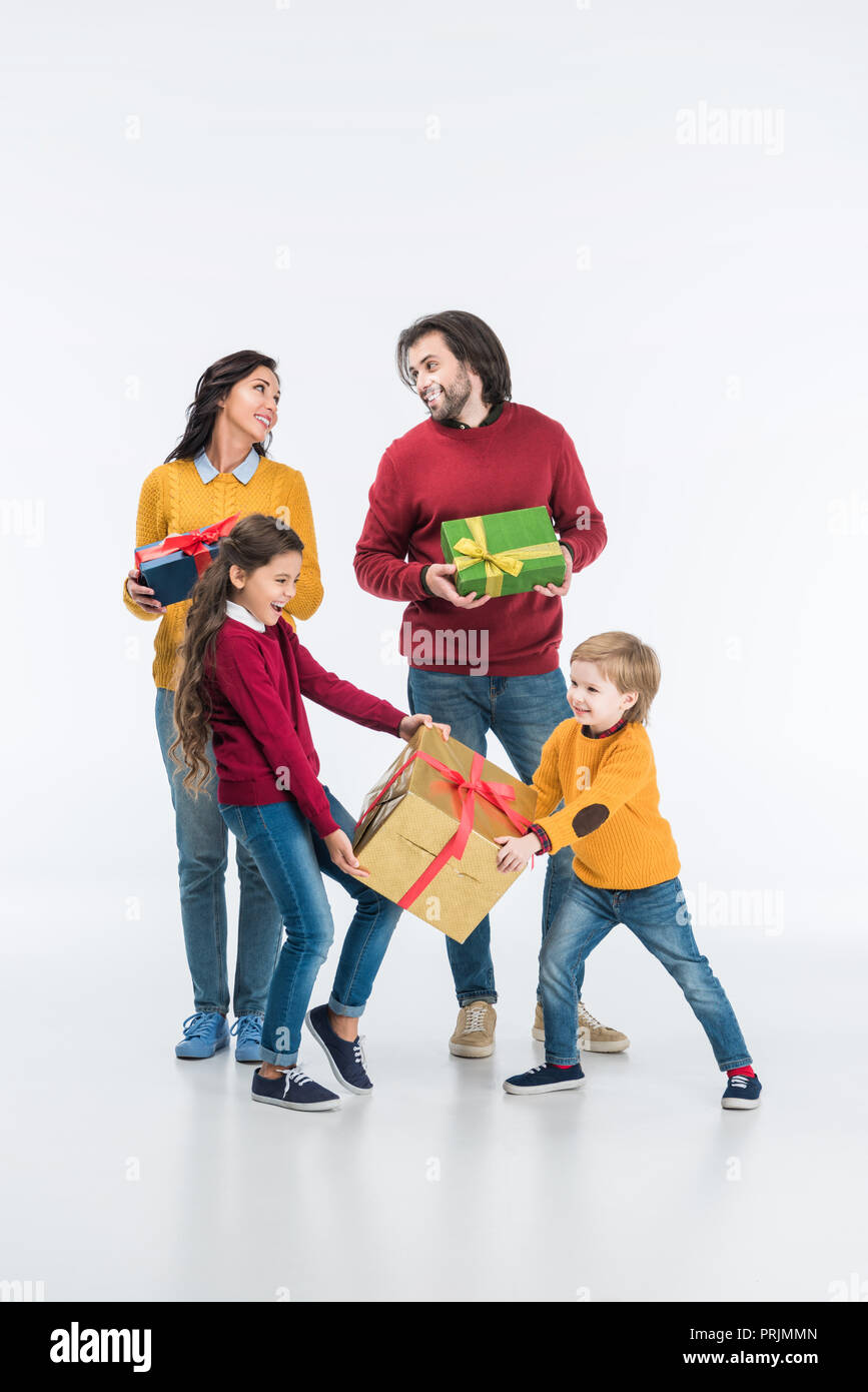 Kids smiling at parents hi-res stock photography and images - Alamy
