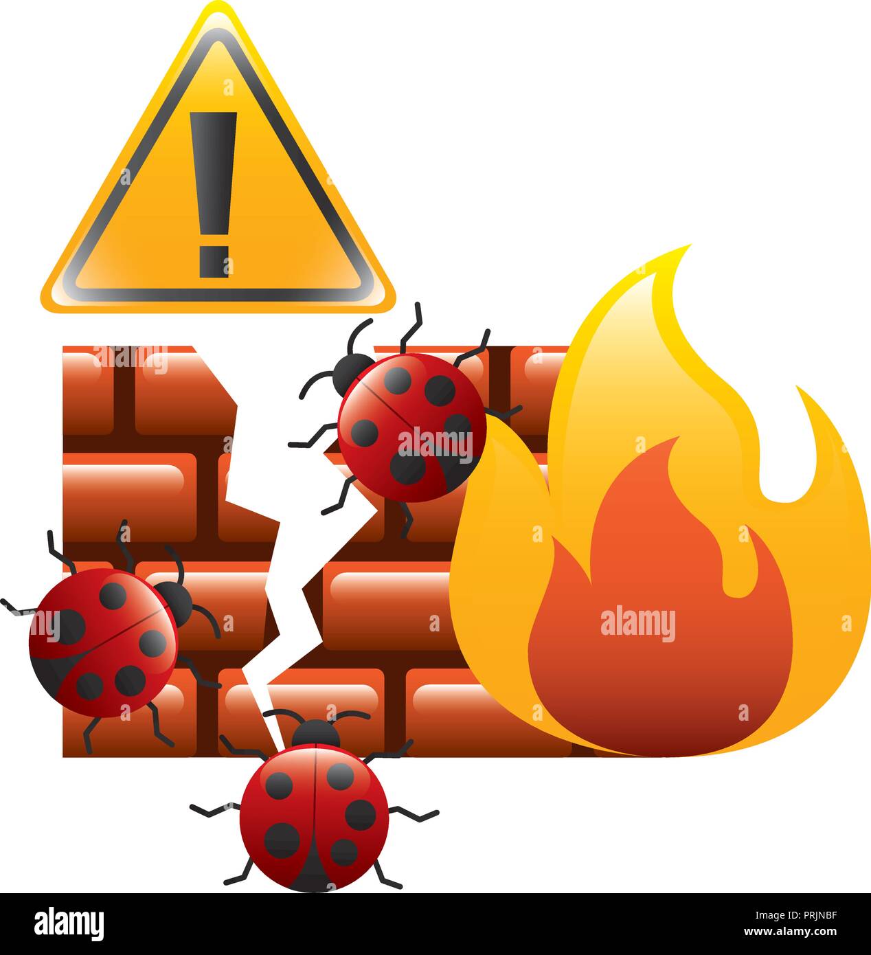 Cyber security technology alert signal hi-res stock photography and ...