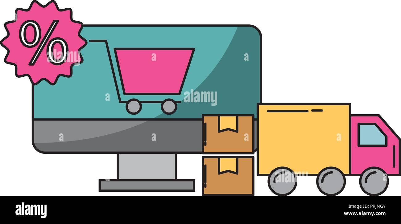 Box truck pc hi-res stock photography and images - Alamy