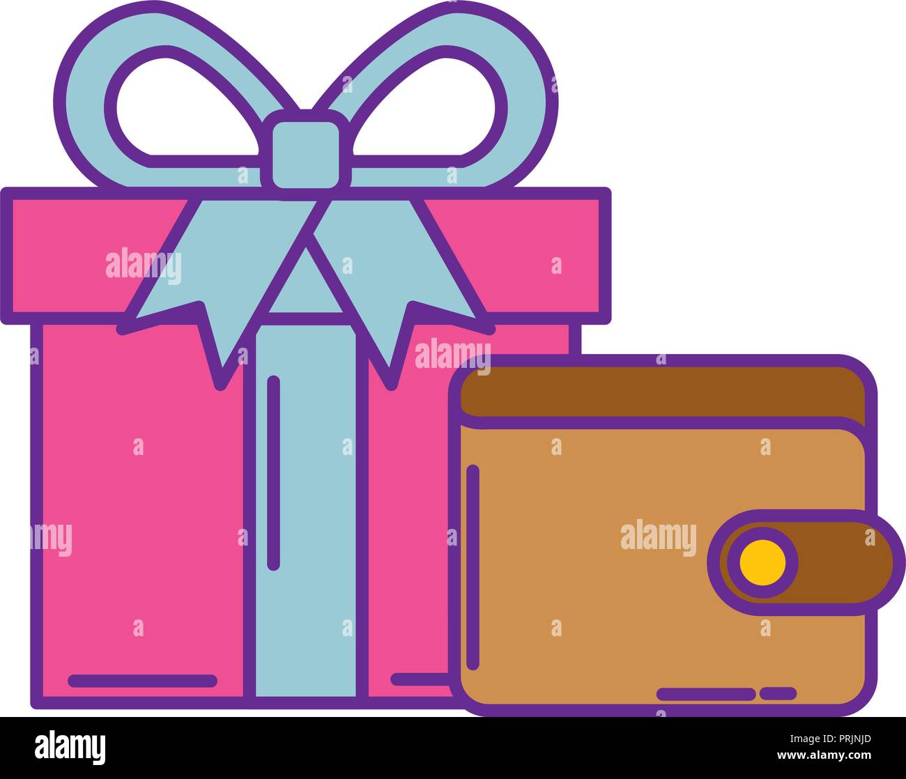 Gif box Stock Vector Images - Alamy