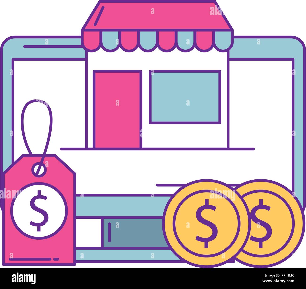 Pc building Stock Vector Images - Alamy