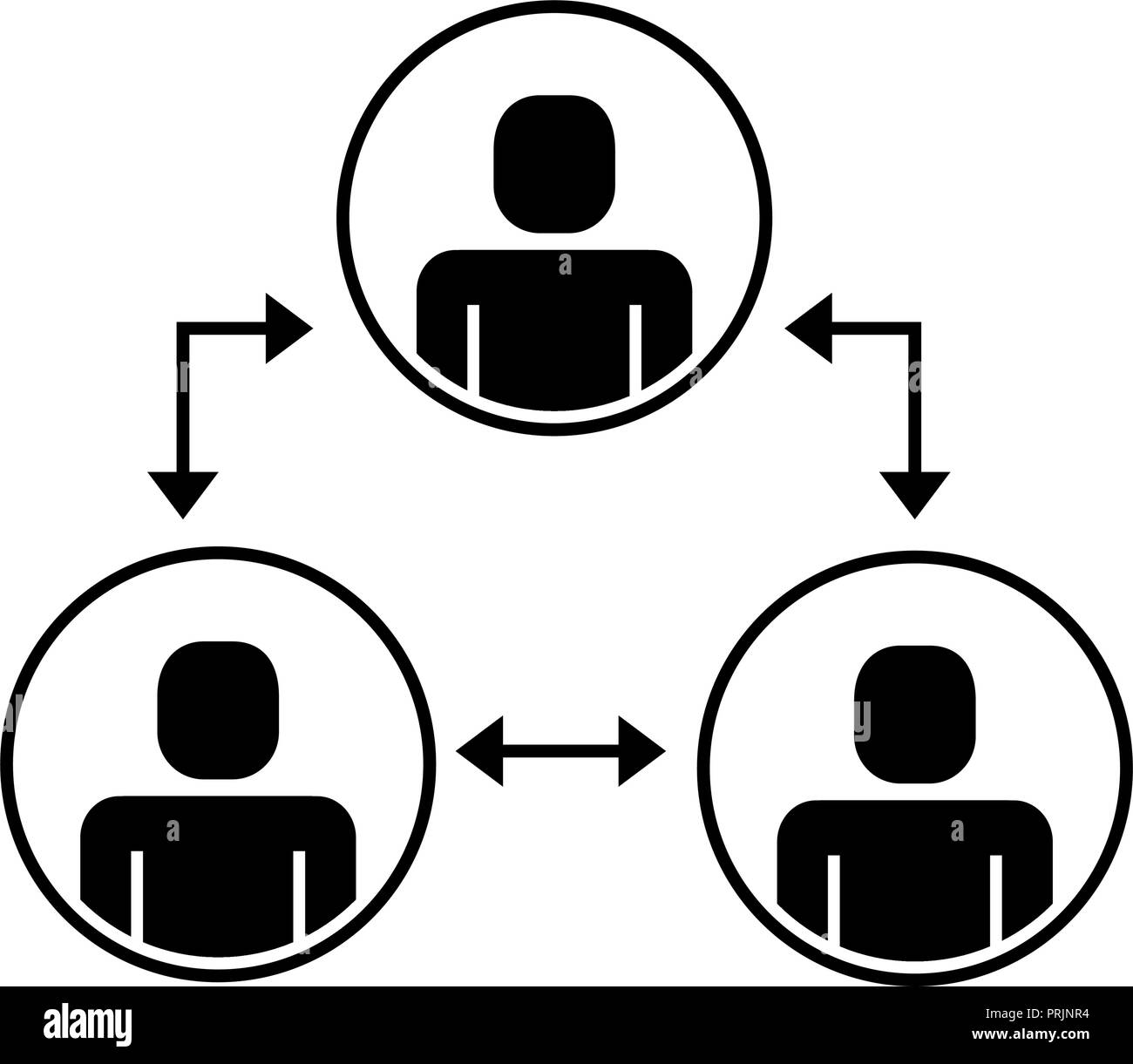 group of people teamwork silhouette Stock Vector Image & Art - Alamy