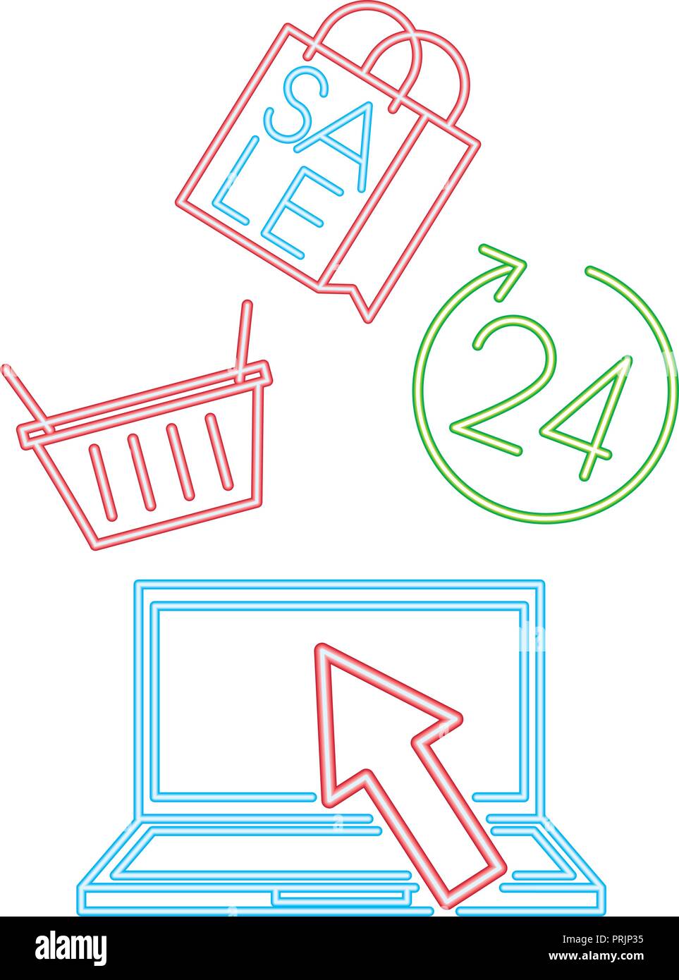 Monday 24 Stock Vector Images - Alamy