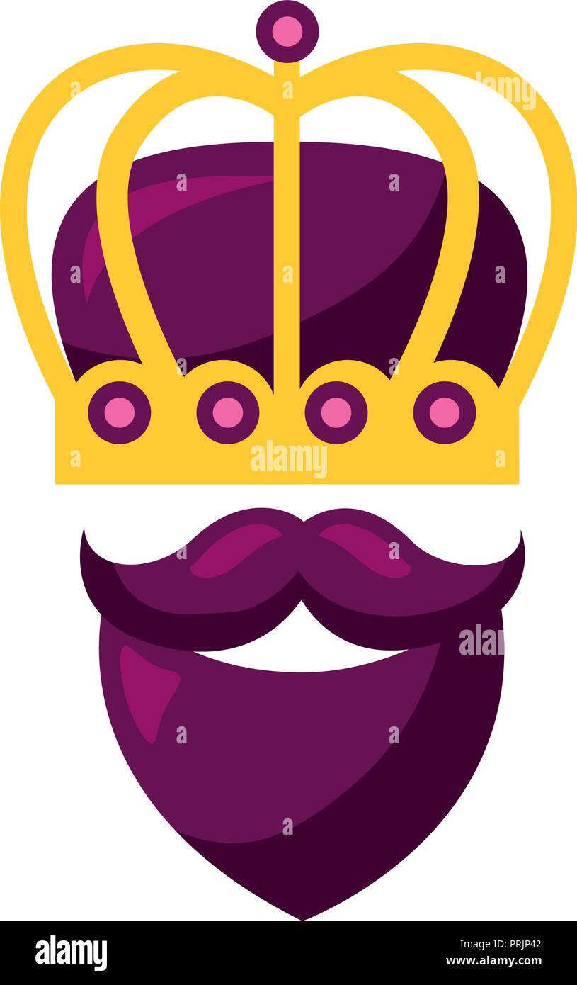 Crown beard Stock Vector Images - Alamy