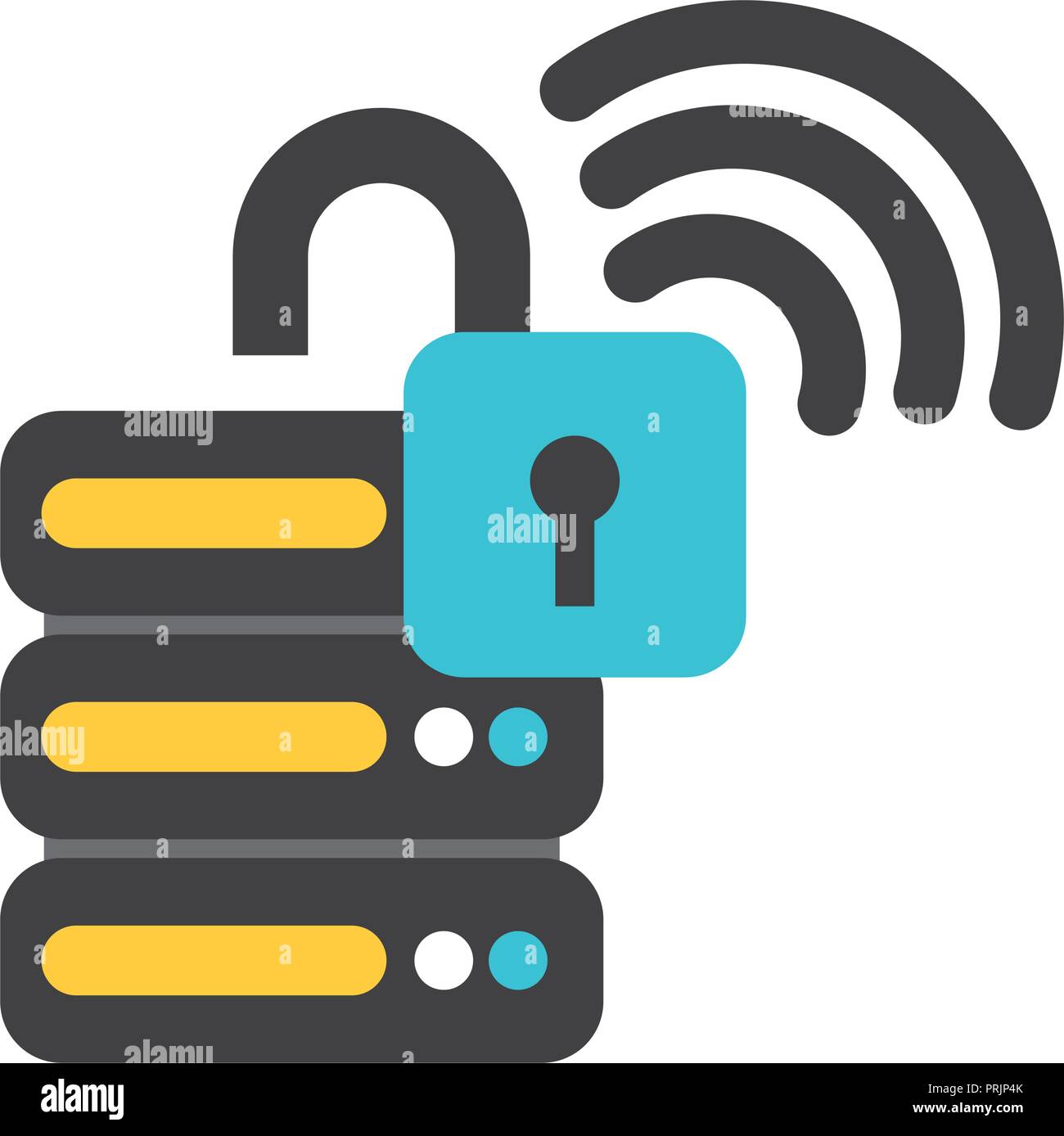 Network data transmission big Stock Vector Images - Alamy