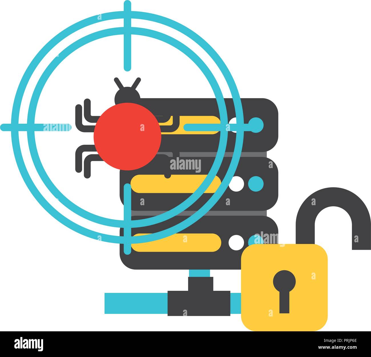 Database problem Stock Vector Images - Alamy