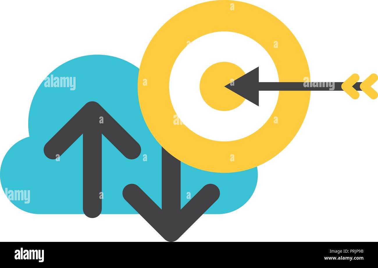 cloud computing target data security Stock Vector Image & Art - Alamy