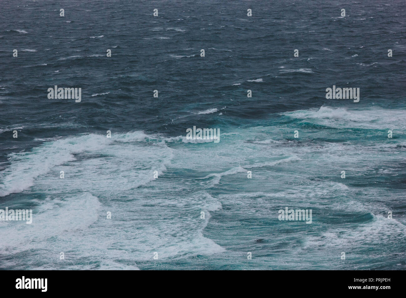 Picturesque view blue wavy ocean hi-res stock photography and images ...