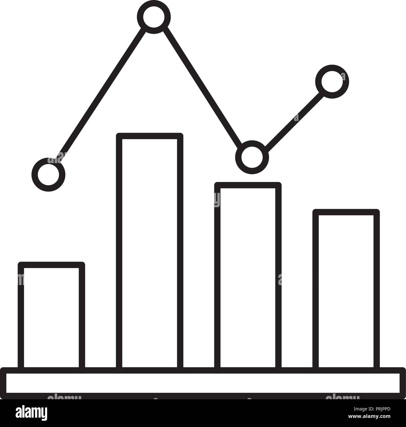 Pointed diagram Stock Vector Images - Alamy