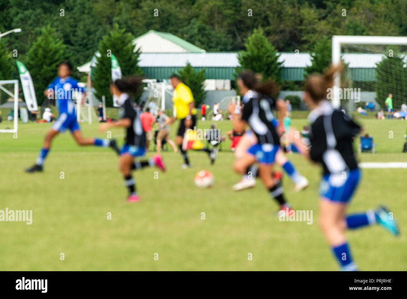Soccer girl goalie hi-res stock photography and images - Alamy