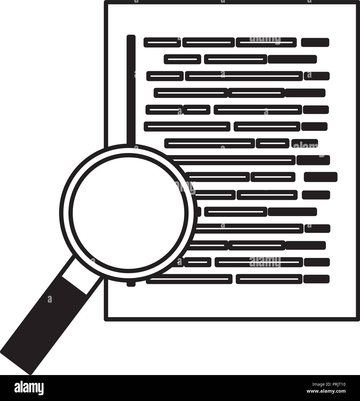 programming software magnifying glass coding web development Stock Vector Image & Art - Alamy