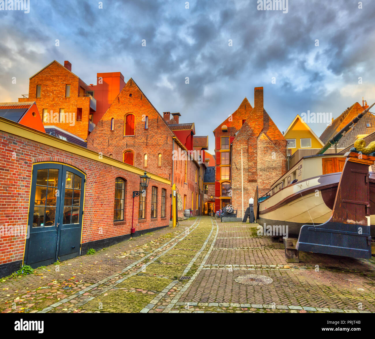 Maritime nautical museum or Noordelijk Scheepvaart museum in Groningen ...